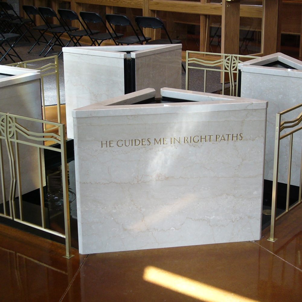 Immersion - Baptismal Fonts by Water Structures